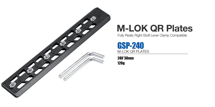 M-LOK GSP-240 Quick release plate – Hårstad Precision Products