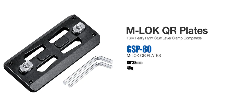 M-LOK GSP-80 Quick release plate – Hårstad Precision Products